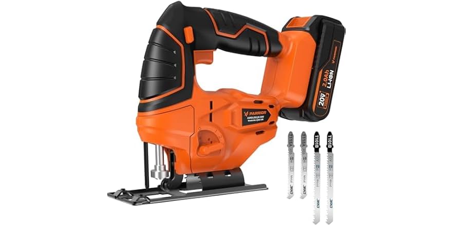 PARRIOR USPRJS01 20VCordless Jig Saw Kit