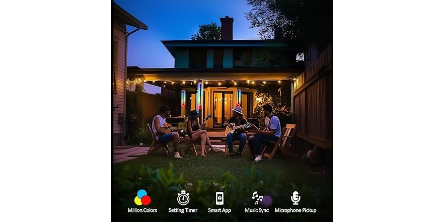 SLARY LED Wall Light 40in 2pk