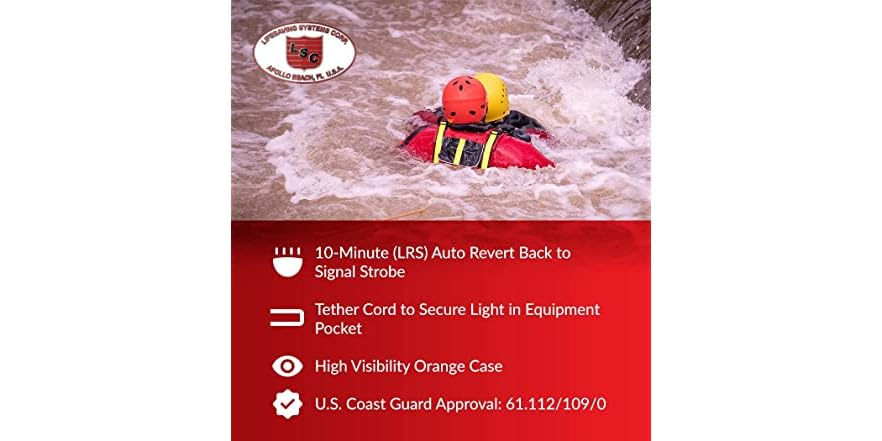 Water Activated Long Range LED Strobe Light