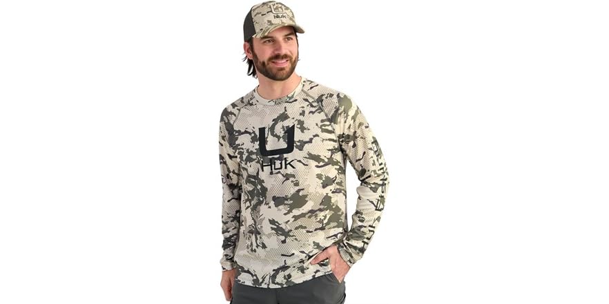 HUK Mens KC Scott Patterned Pursuit