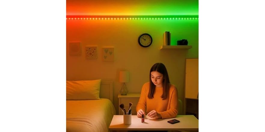 RGB LED 3’ Light Strip with Remote