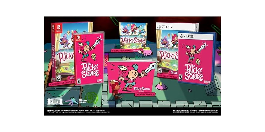 The Plucky Squire Devolver Deluxe