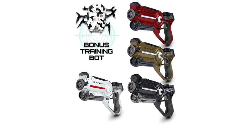 Force1 4-Player Laser Tag w/Training Bot