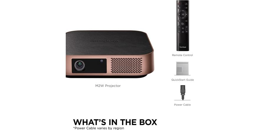 ViewSonic M2W WXGA Portable Projector