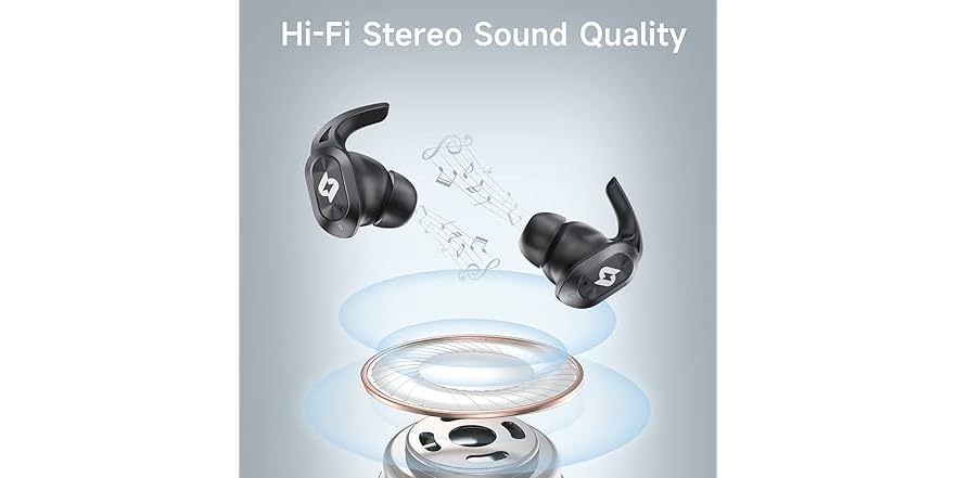Yeteky A16 Wireless Earbuds 32H Playback