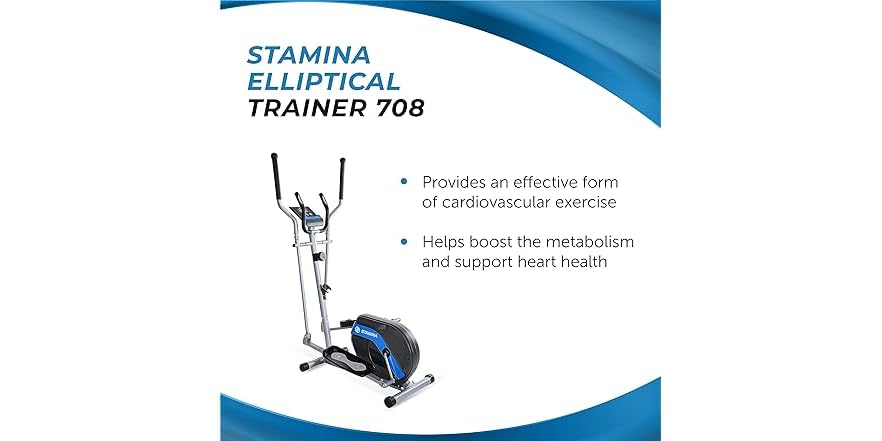 Stamina Elliptical Trainer 708