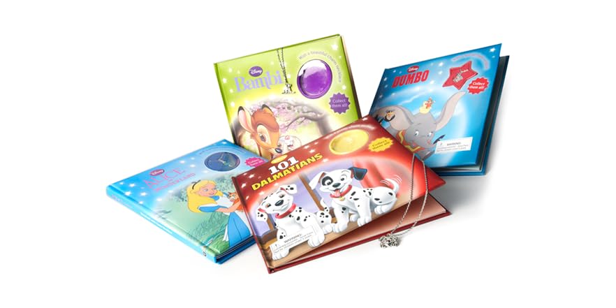 Disney Charm Book 4 Pack Bundle