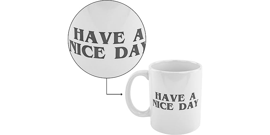 Fairly Odd Novelties Have A Nice Day + Middle Finger 11oz