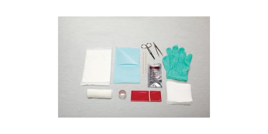 Medline Central Line Dressing Tray