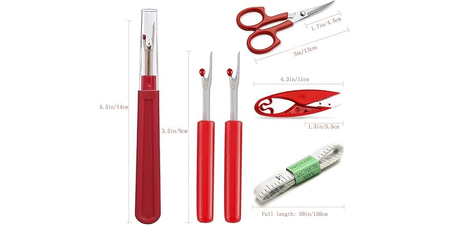 7 Pieces Sewing Seam Tools