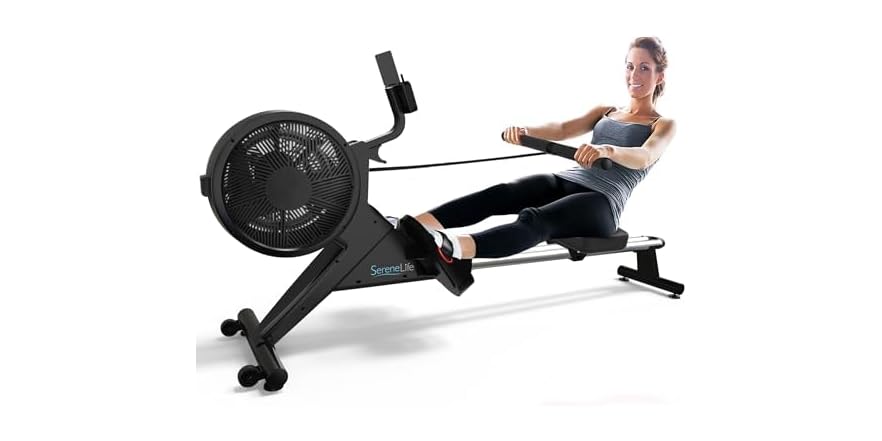 SereneLife Folding Rowing Machine