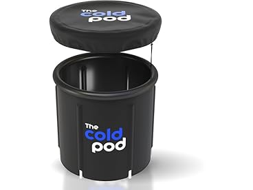 The Cold Pod Ice Cold Plunge Tub Black