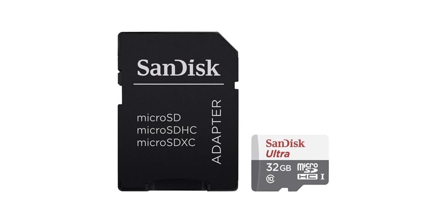 SanDisk Ultra 32GB microSDHC (2 Pack)
