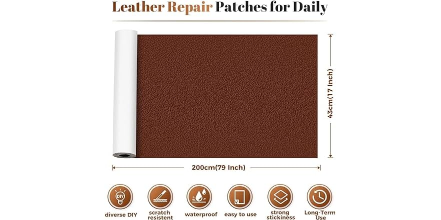 Leather Repair Self Adhesive Patches