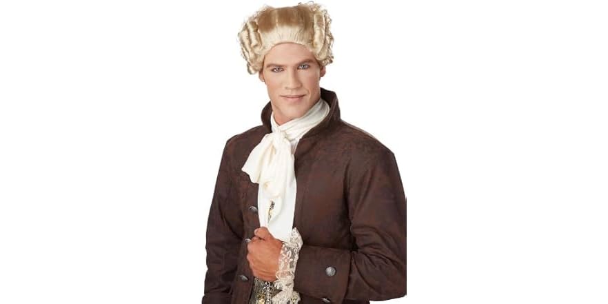 18Th Century Peruke Wig Costume (OS)