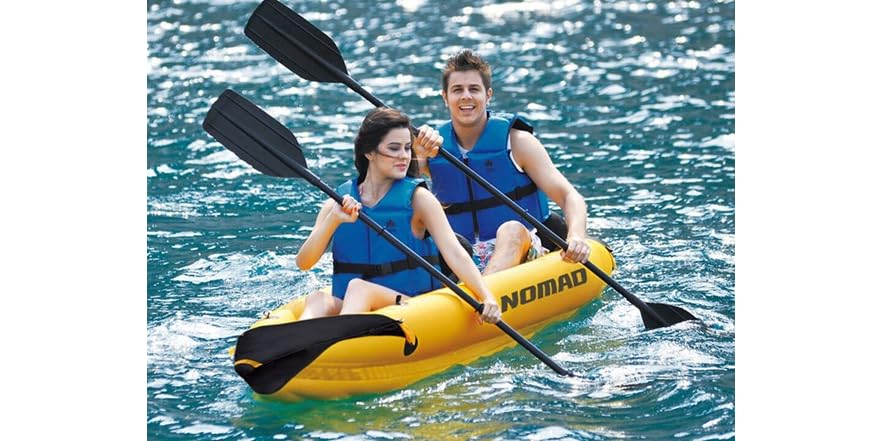 Nomad 2-Person Inflatable Kayak & Foot Pump