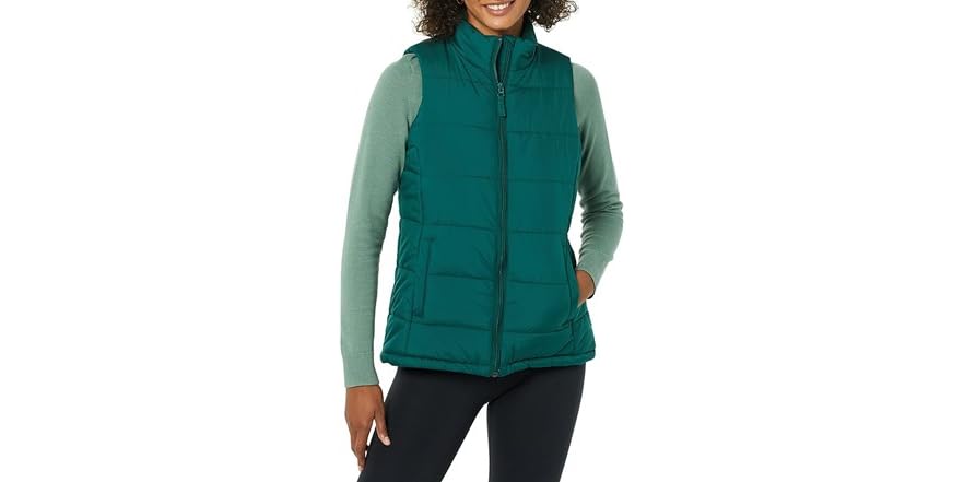 Amazon Essentials Women Mid-weight Puffer Vest