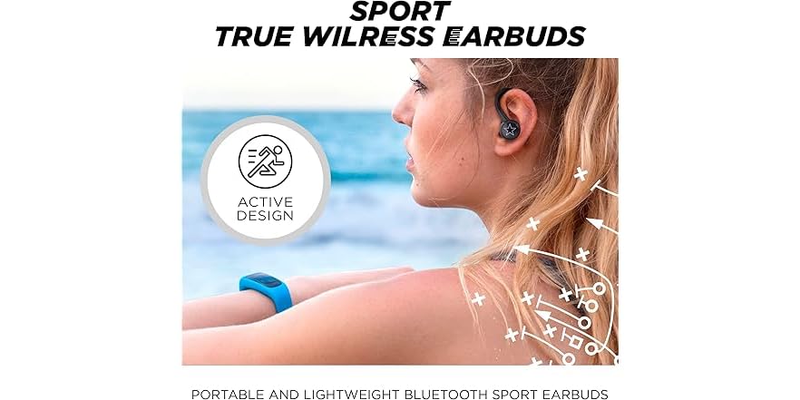 SOAR NFL Wireless Earbuds V.5, Eagles