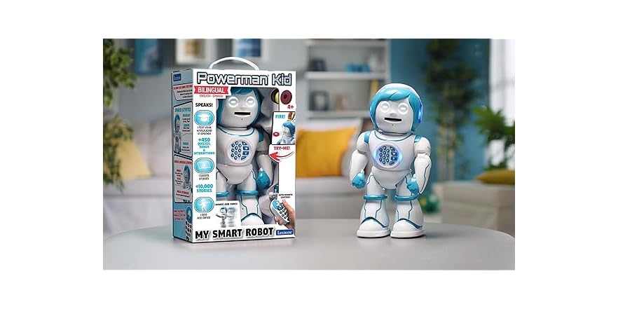 LEXiBOOK Powerman Kid - Bilingual Robot