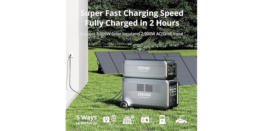 Zendure SuperBase V Solar Generator