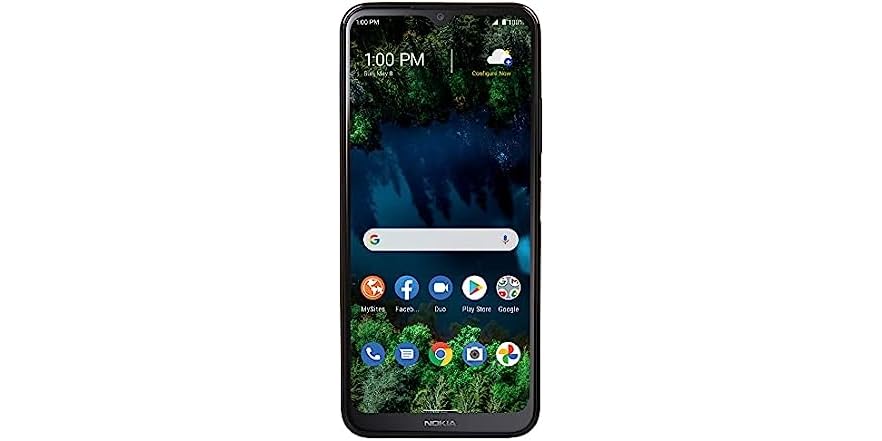 TracFone Nokia G100 4G LTE Prepaid Smartphone