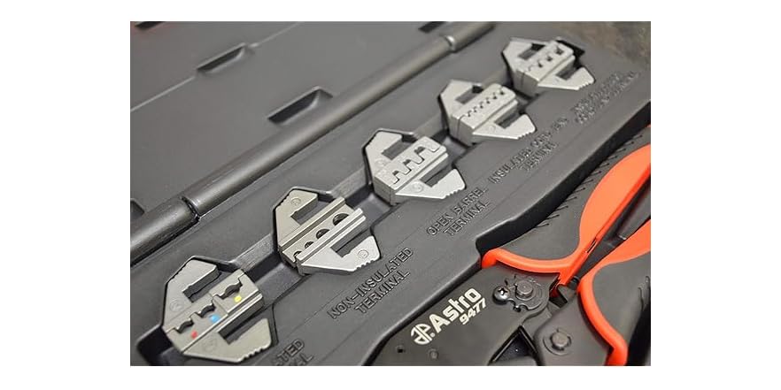 Astro Tool 9477 7Pc Ratchet Crimping Tool Set