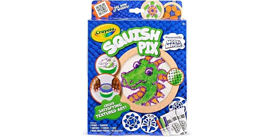 Crayola Crayola Squish Pix, Model Magic Art Kit