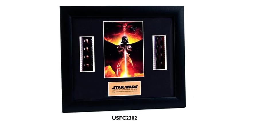 Framed Star Wars Film Cells