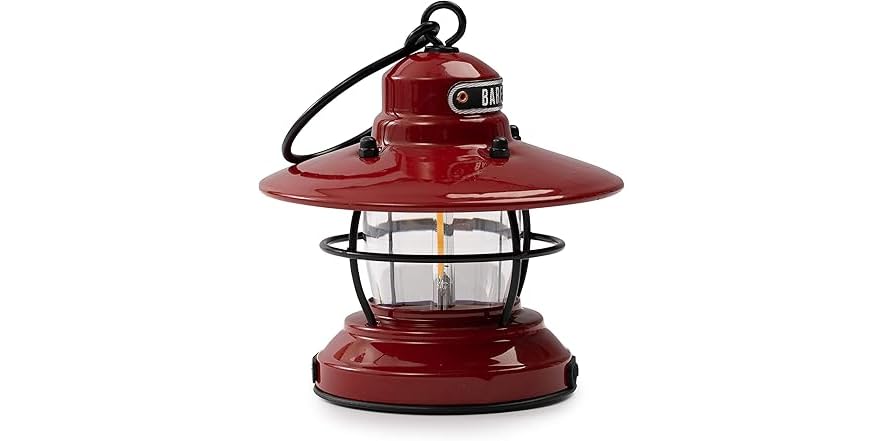 Barebones Edison Mini Lantern(Red)