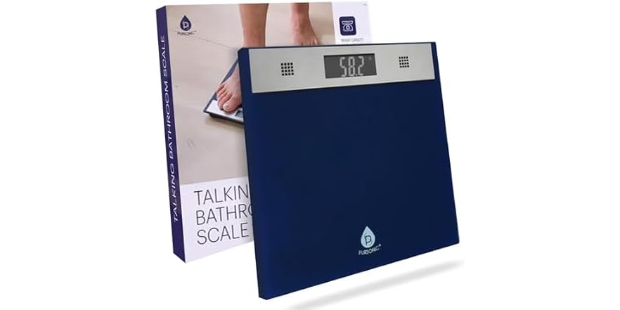 Pursonic Talking Bathroom Scale (1 or 2pk)