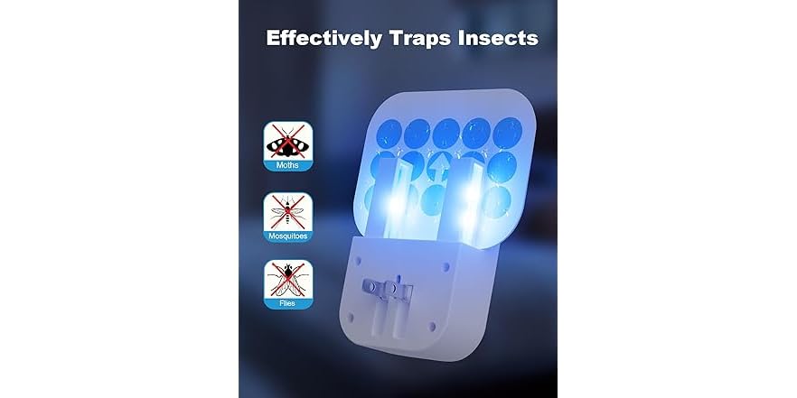 Indoor Plug-in Bug Catcher 4 Pack