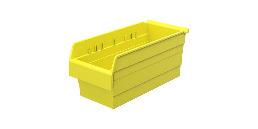 Plastic Nesting Shelf Bin Box 8 Bins