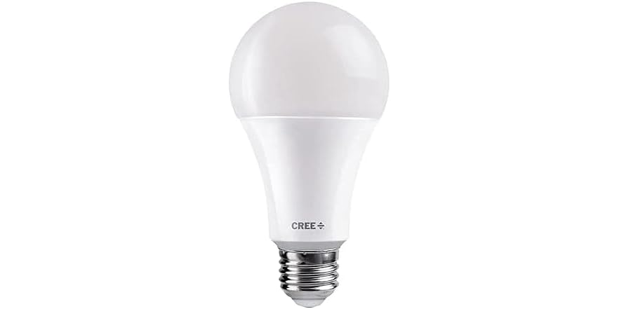 (6PK) Cree 3-Way 40/60/100W A21 Replacement LED (2700K)