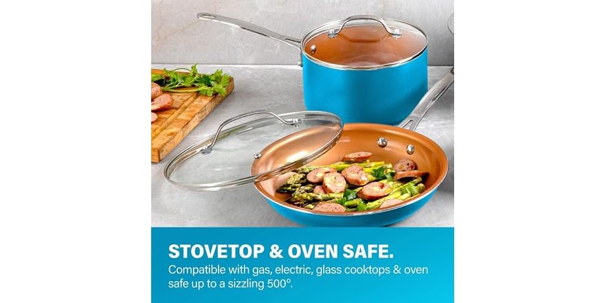 20 Pc Gotham Steel Cookware + Bakeware Set