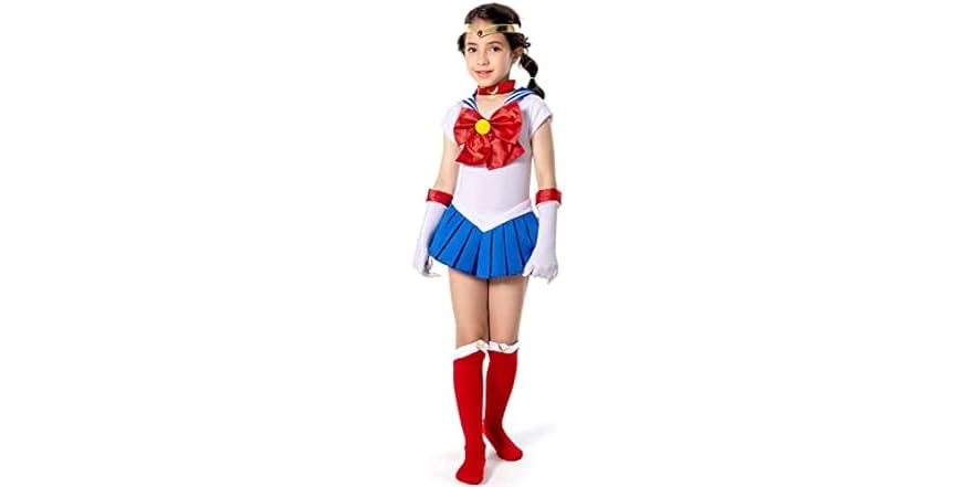 Kids Anime Tsukino Usagi Costume- Size L