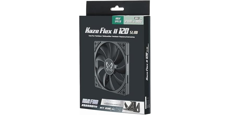 Kaze Flex II 120mm Slim PWM Fan