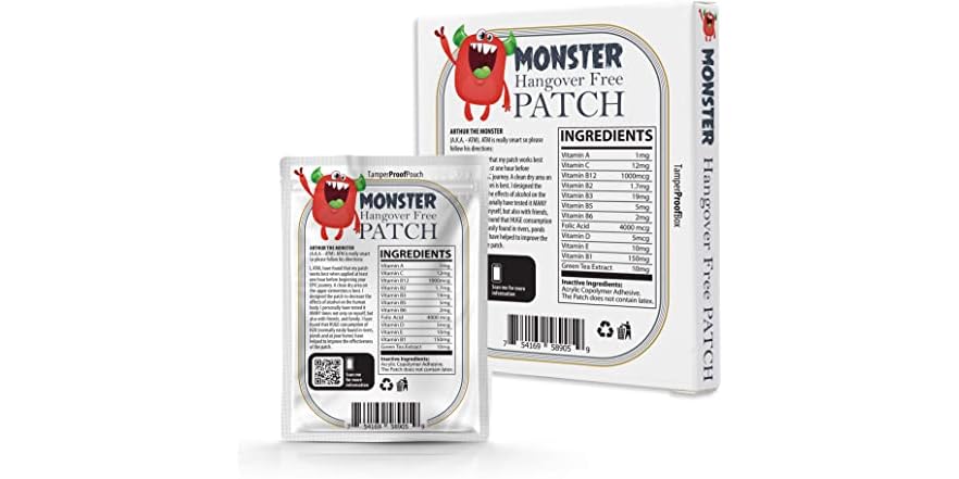 Monster Patch Hangover Patches