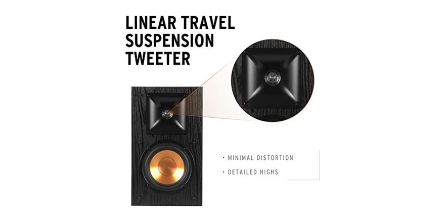(Pair) Klipsch Synergy Black Label B-100 Bookshelf Speakers