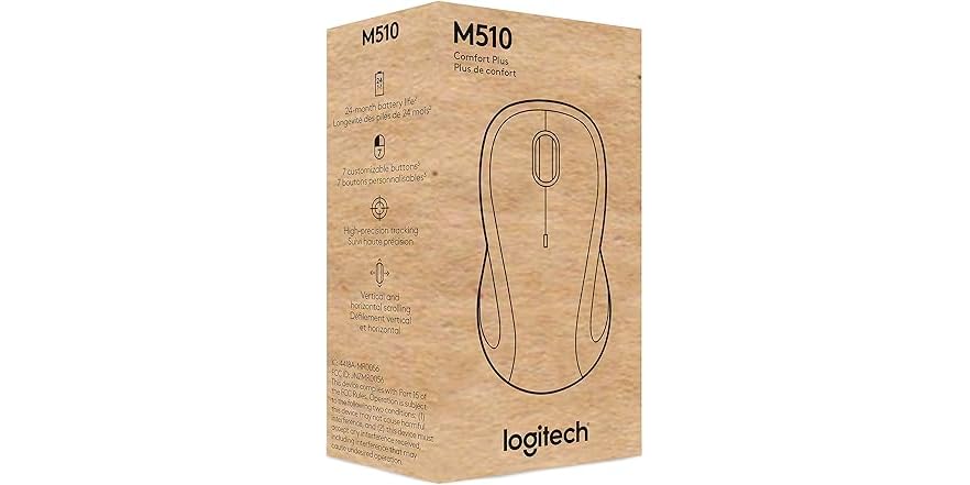 Logitech Logitech M510 Wireless Computer Mouse