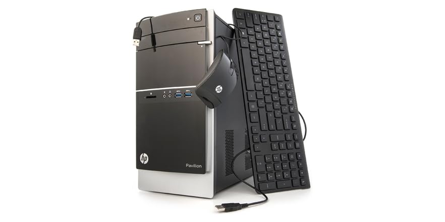 HP Quad-Core Desktop with 1.5TB HD