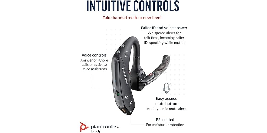 Plantronics PLANTRONICS VOYAGER 5200UC #5 Poly Voyager (Open Box)