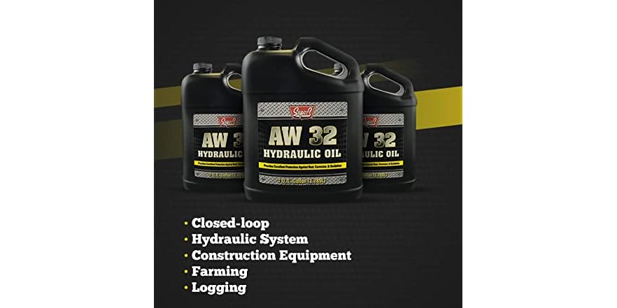 Super S Anti-Wear AW32 Hydraulic Oil 1 Gallon