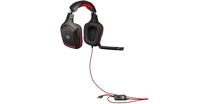 Logitech G230 Stereo Gaming Headset with mic (Open Box)