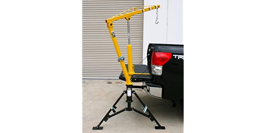 MaxxHaul Receiver Hitch Mounted Crane