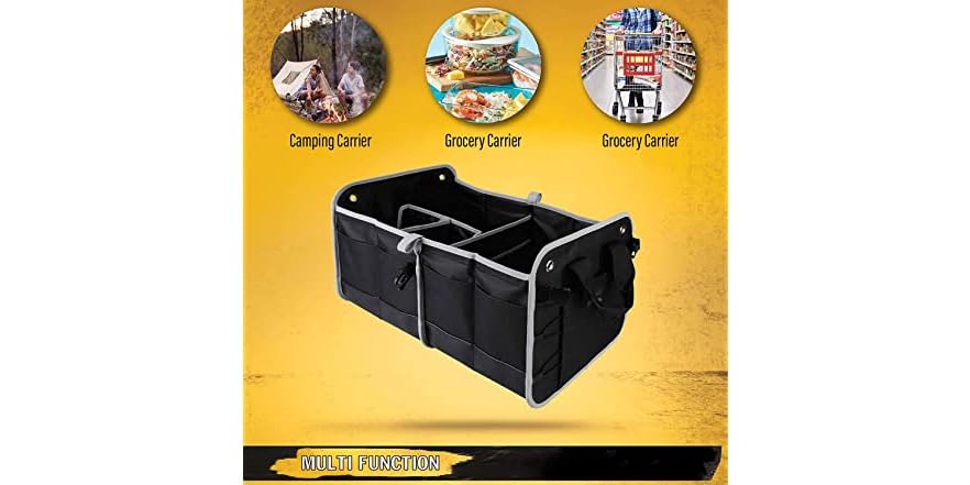 Tahoe Trails Foldable Trunk Organizer