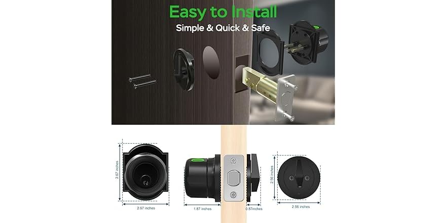 Geektale Smart Deadbolt Door Lock