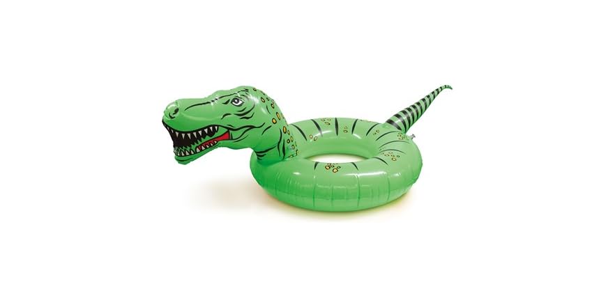 Inflatable Dino Ring Pool Float