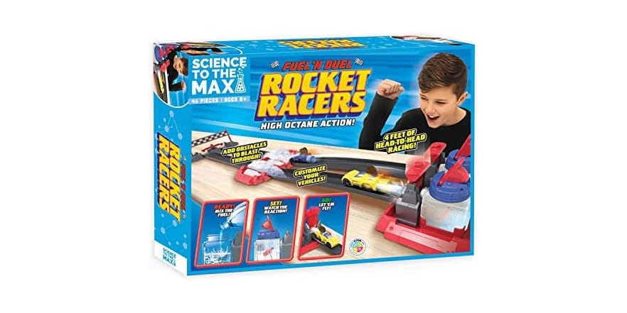 Rocket Race Car Science Experiment