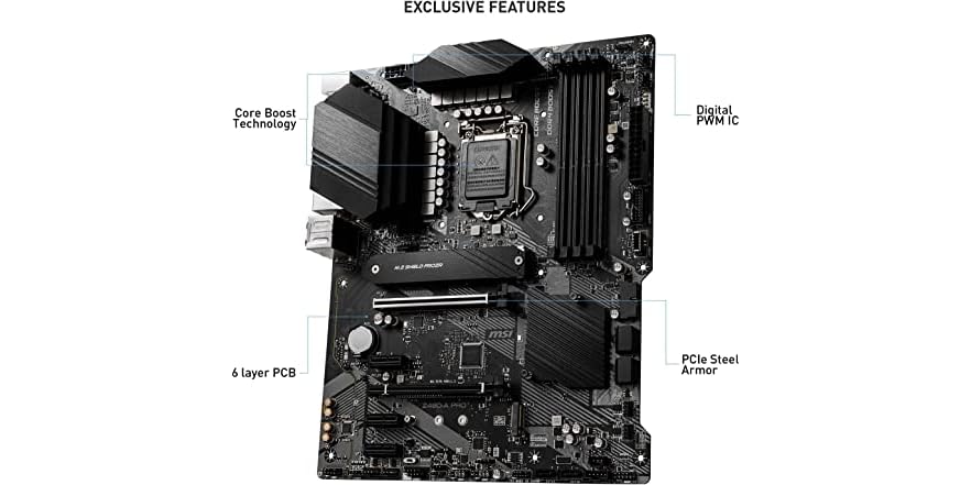 MSI Z490-A PRO Motherboard