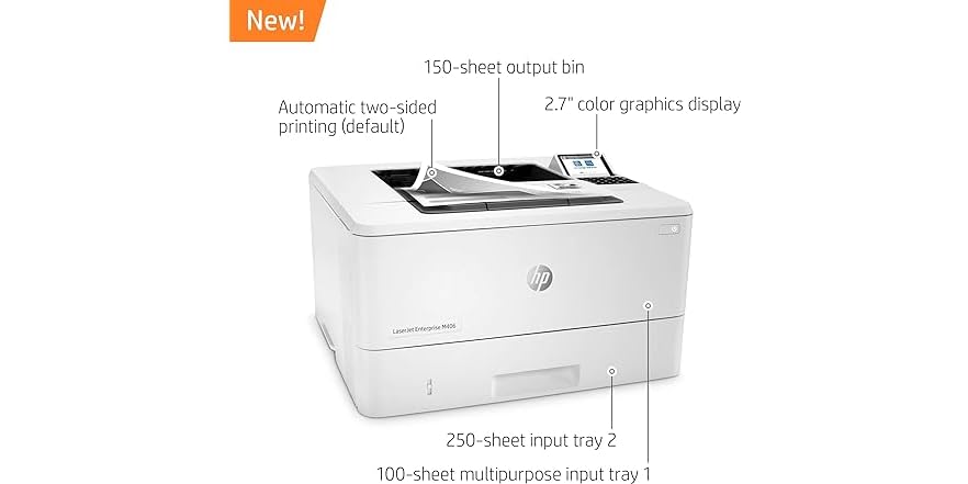 hp HP-M406DN-DSPrime Hp LaserJet M406DN Printer whi (Open Box)